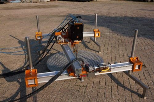 Vertical H-Frame Setup with Support Legs (for Flex Frame 3.0 (4" rails ...