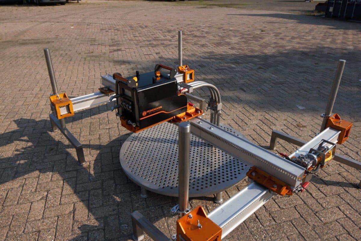 Vertical H-Frame Setup with Support Legs (for Flex Frame 3.0 (4" rails ...