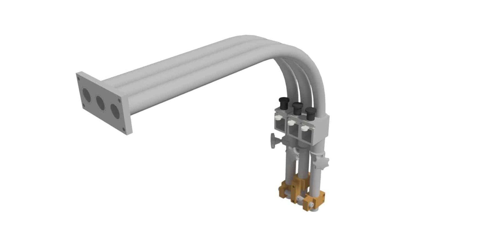 Bent Guide Tubes Set (for 3-TLX) - Peinemann Technical Configurator