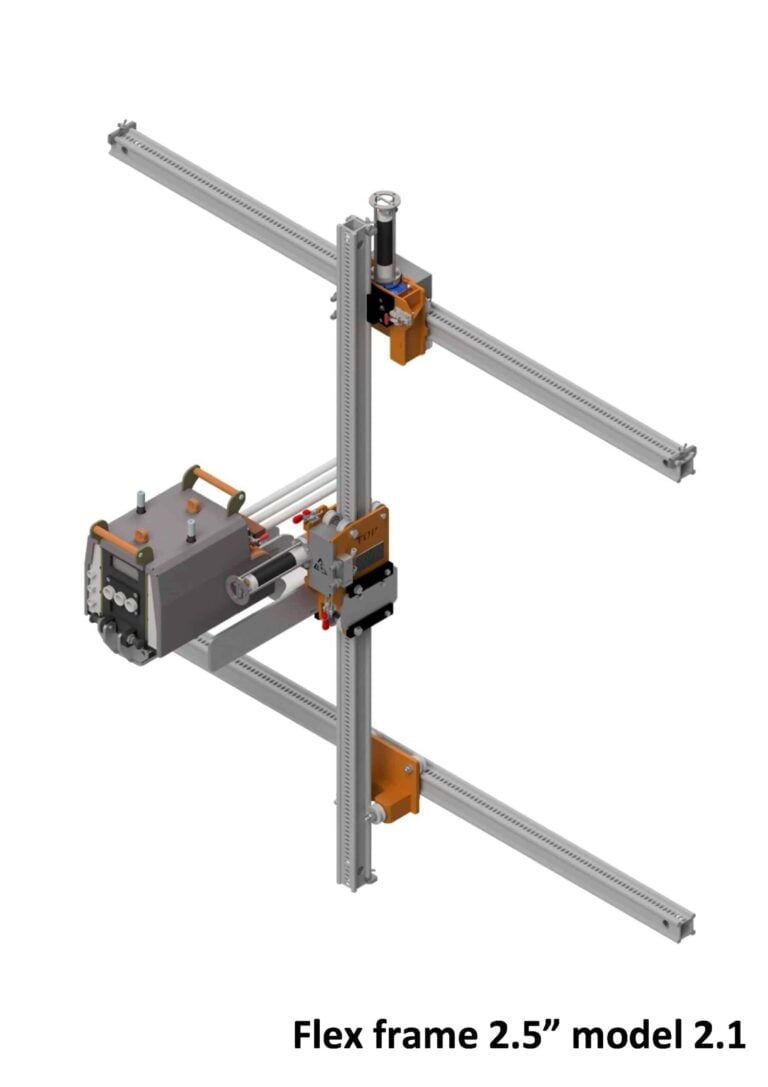 2-TLX XL + Flex Frame 2.5'' (Rails) - Peinemann Technical Configurator